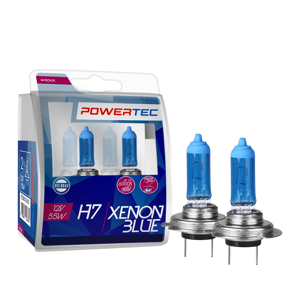 Powertec Xenon Blue H7 12V DUO - STANCE.EE