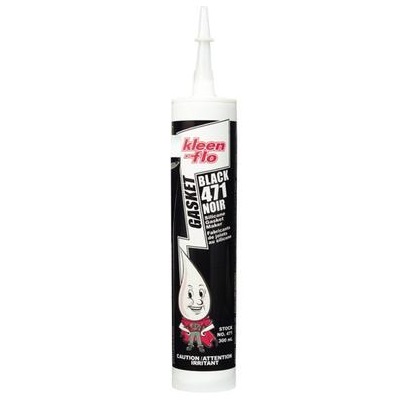 Kleen-Flo silikoonhermeetik must 300ml - STANCE.EE