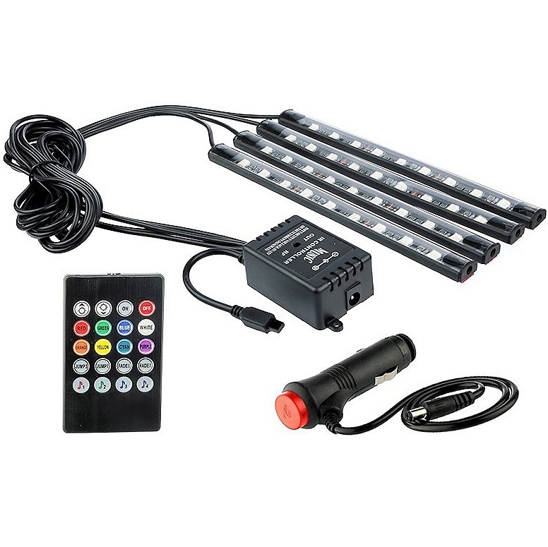 RGB Salongi LED valgustid (puldiga) - STANCE.EE