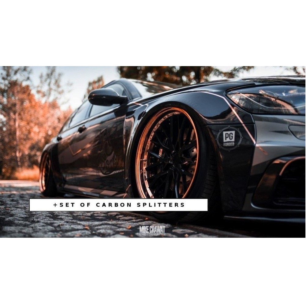 AUDI S6 C7 AVANT WIDE BODYKIT + SPLITTERS - STANCE.EE