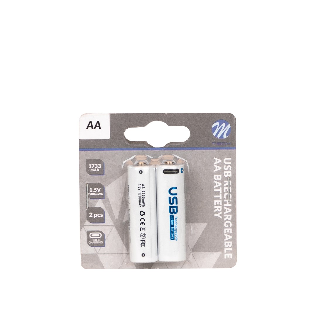 ACCU AA USB-C laetavad patareid (2tk) - STANCE.EE