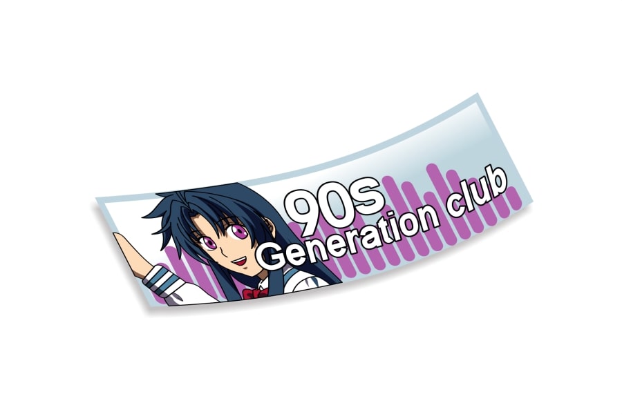 Slap Sticker 90s Generation Club - STANCE.EE