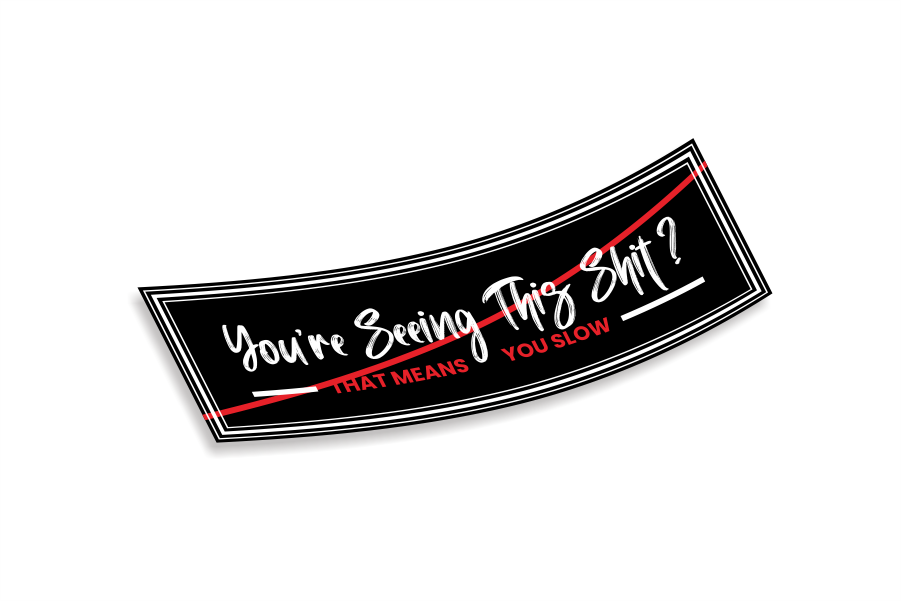 Slap Sticker Zero Luck - STANCE.EE