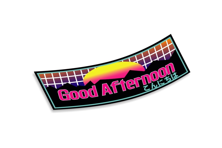 Slap Sticker Good Afternoon - STANCE.EE