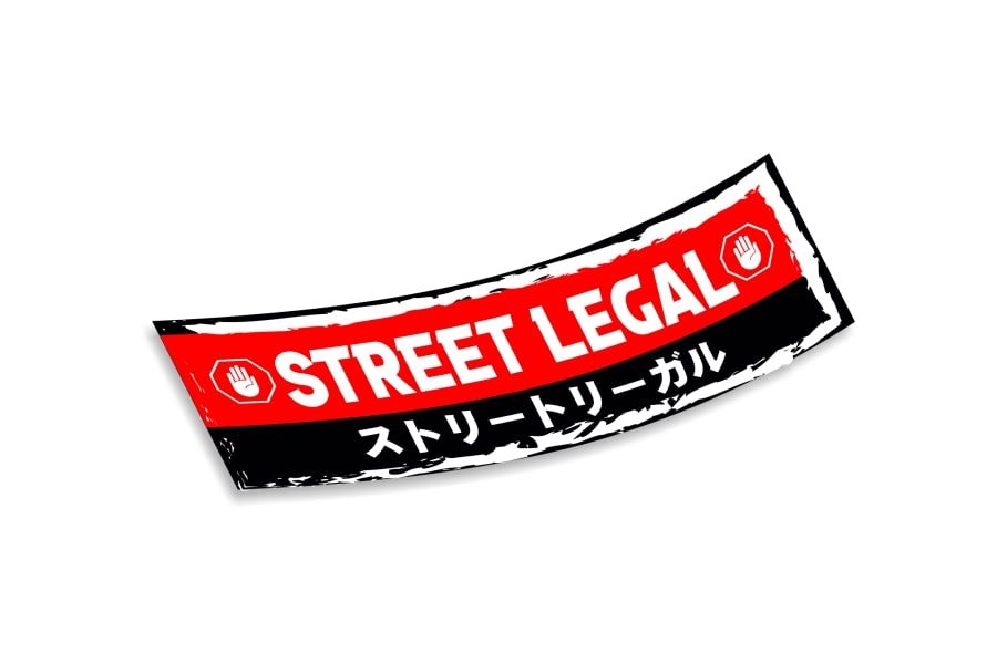 Slap Sticker Street Legal - STANCE.EE