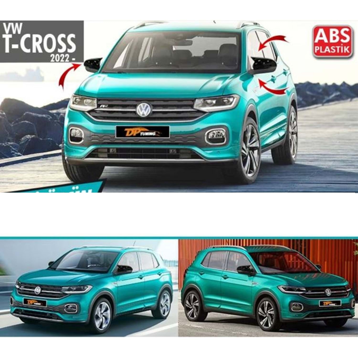 Volkswagen T-Cross peeglikatted - STANCE.EE