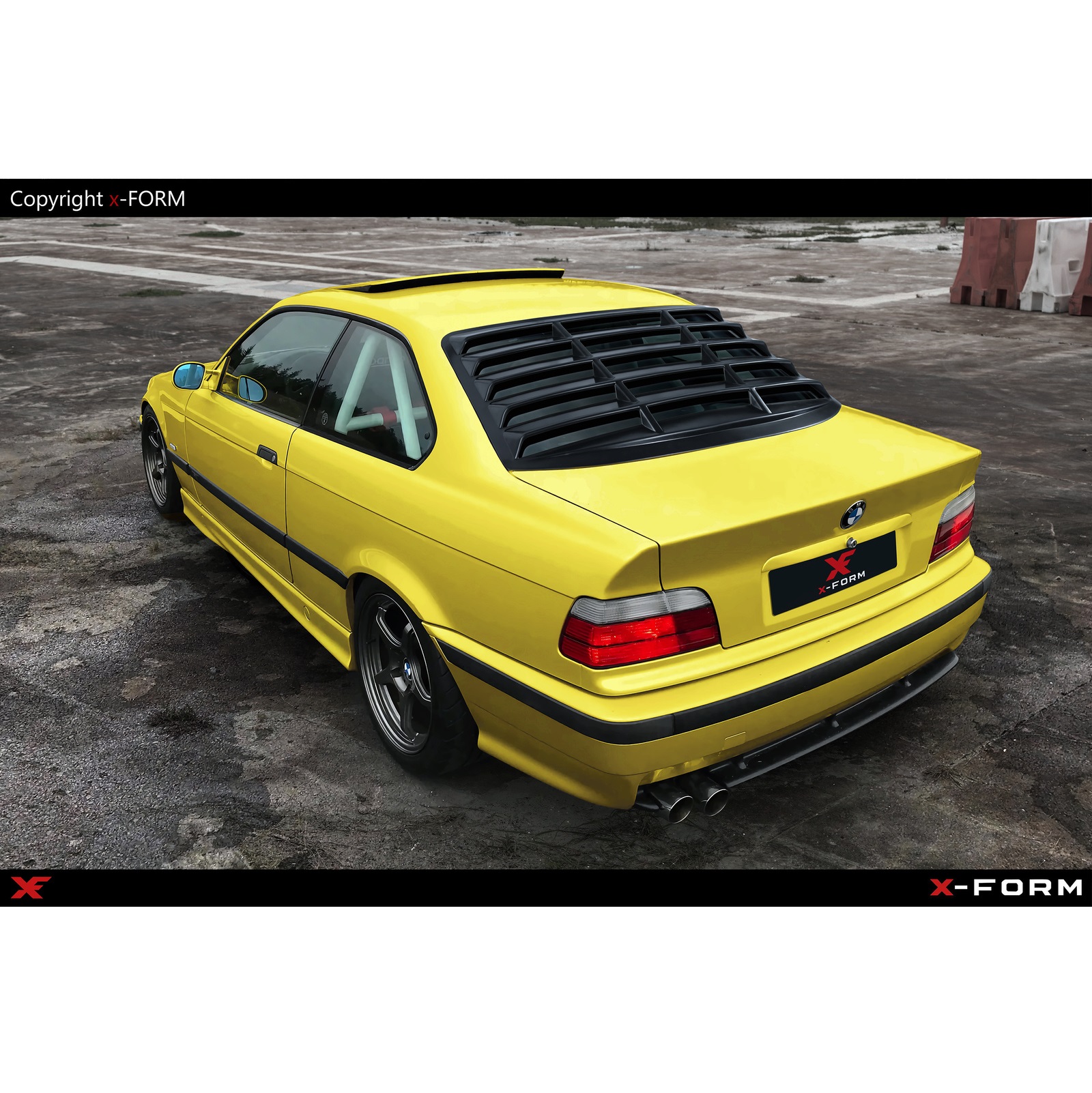 BMW E36 Kupee kapsariiv (louver) - STANCE.EE