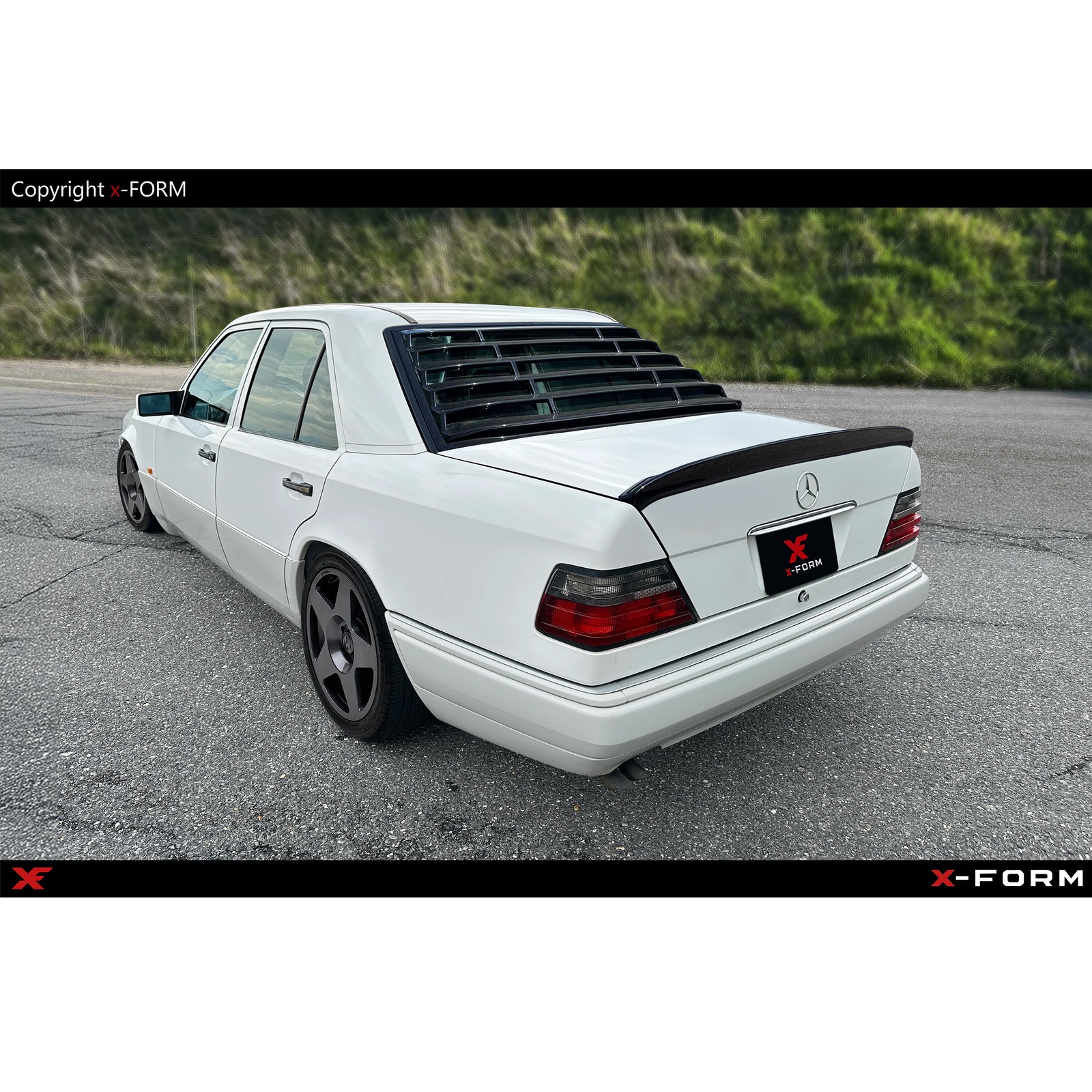 MB W124 Sedaan kapsariiv (louver) - STANCE.EE